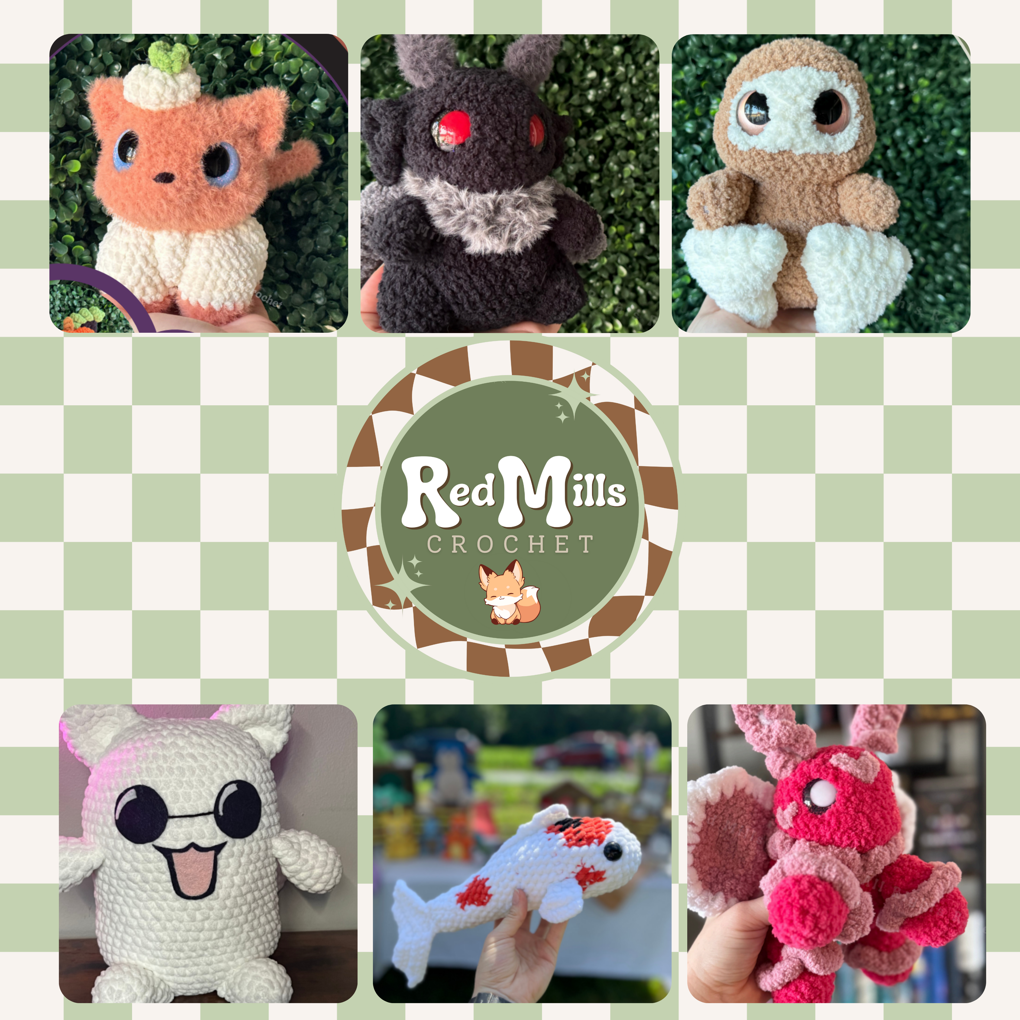 Patreon 3-month Loyalty Tier – Red Mills Crochet
