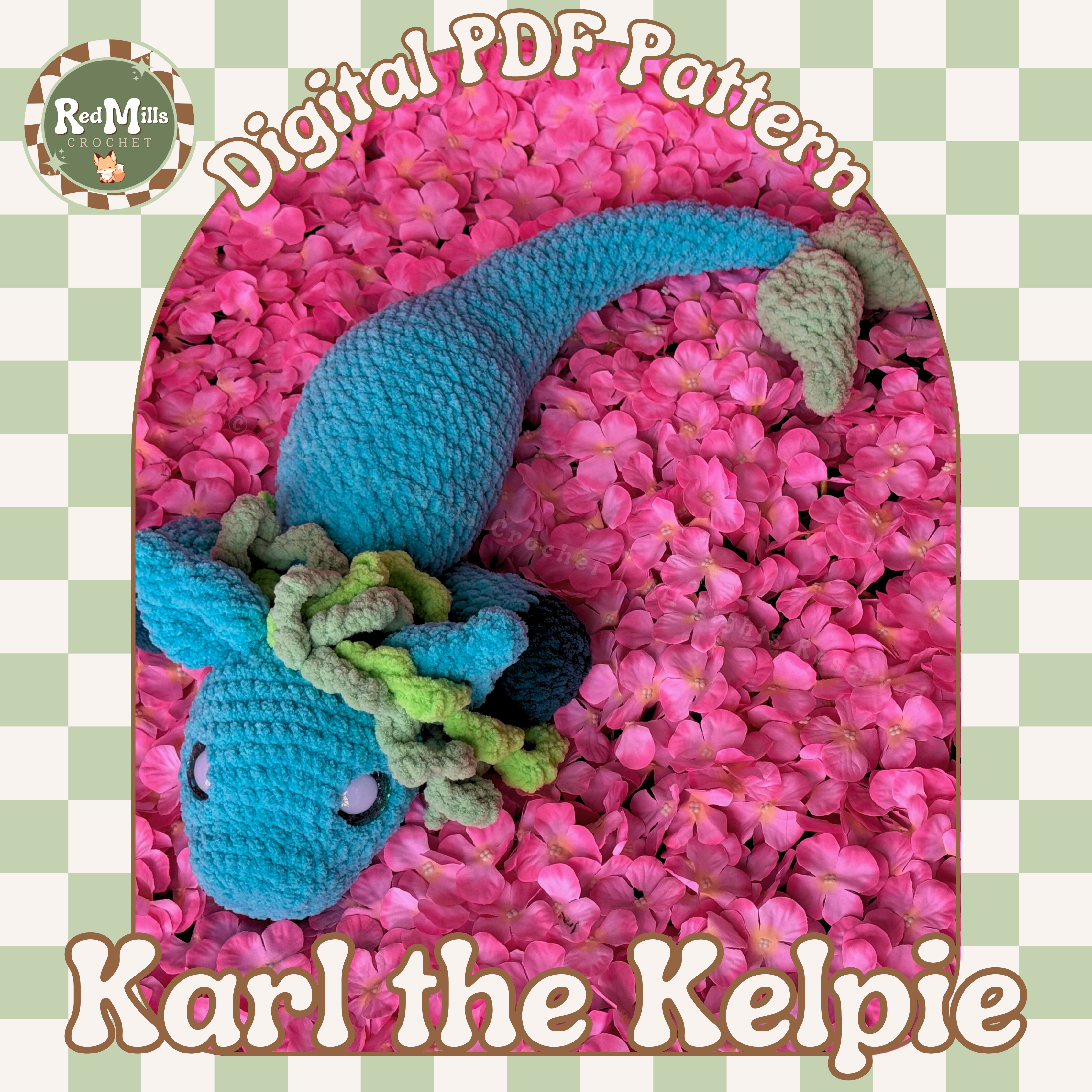 Karl the Kelpie – Red Mills Crochet